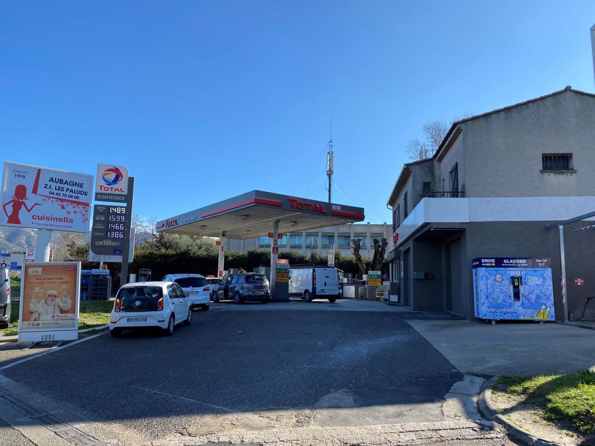 ICE STORE AUBAGNE - TOTAL - ICE STORE | Distributeur de glaçons